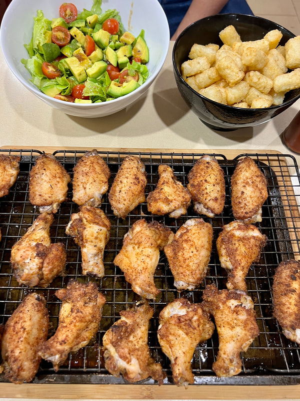 3 Ingredient Crispy Chicken Nibbles - Darling Fresh Smoke Haus